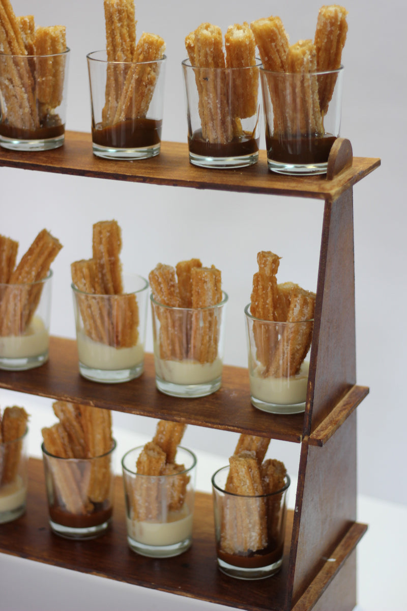 Shots de Churros – Veintiuno Catering